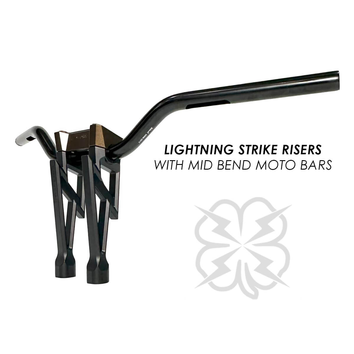 Lightning Strike Riser & Moto Bar Combo – Lucky Speed Shop